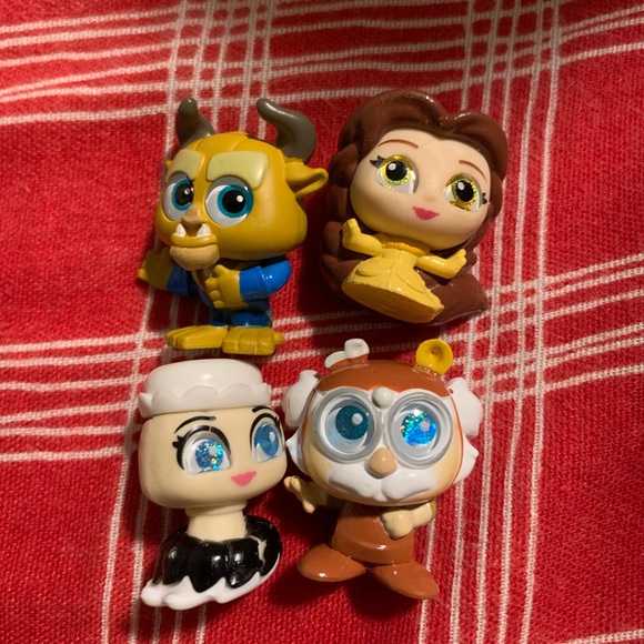 Toys | Disney Doorable Series 7 Beauty And The Beast Set Of 4 | Poshmark